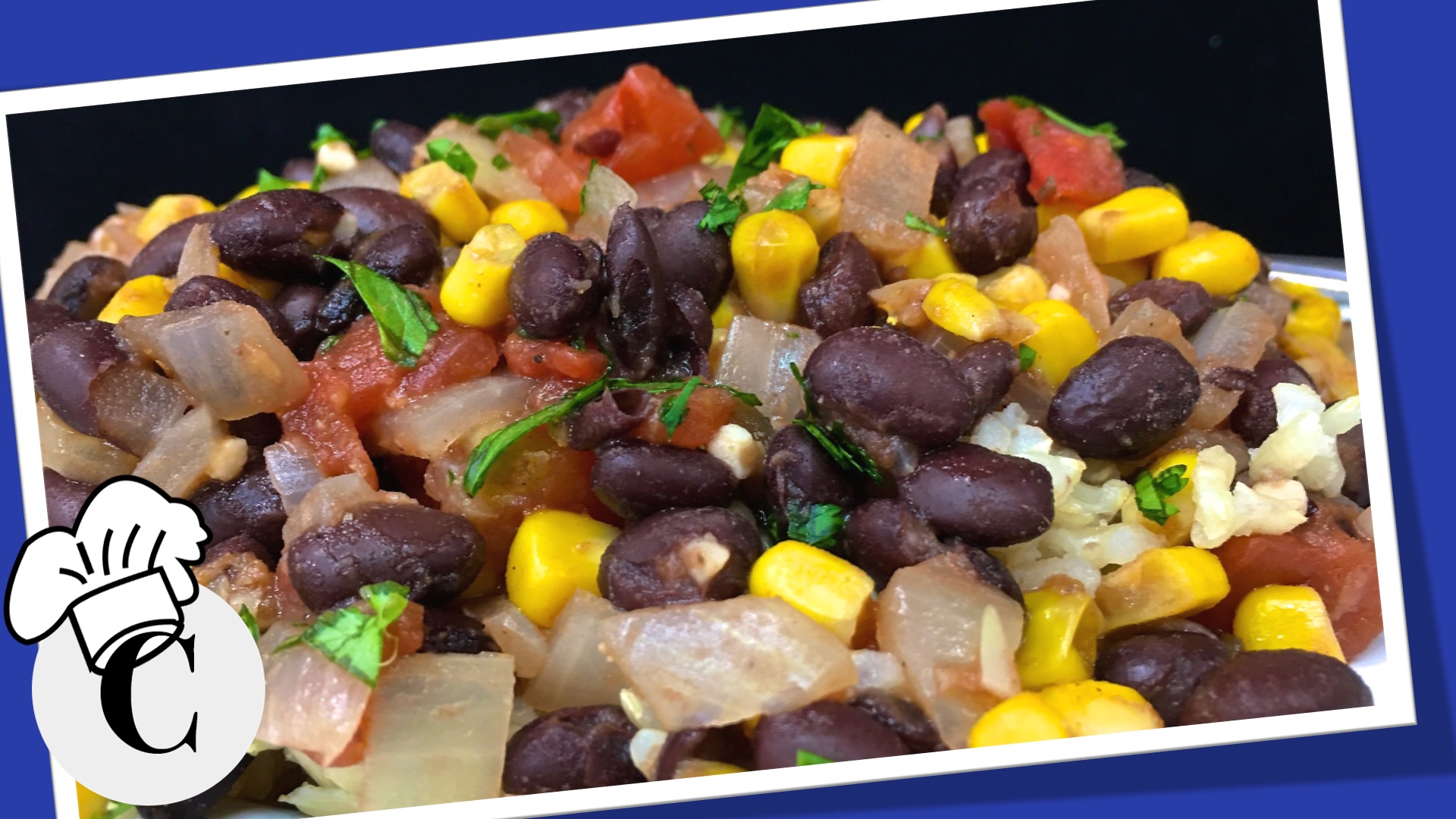 Brazilian Black Beans and Corn - Cooking Lessons for Dad